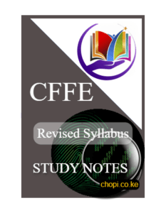CFFE - CHOPI REVISED STUDY NOTES|REVISION KITS